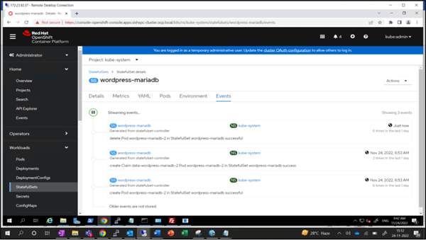 Dual SVP Failover Testing with OpenShift (HSPC)