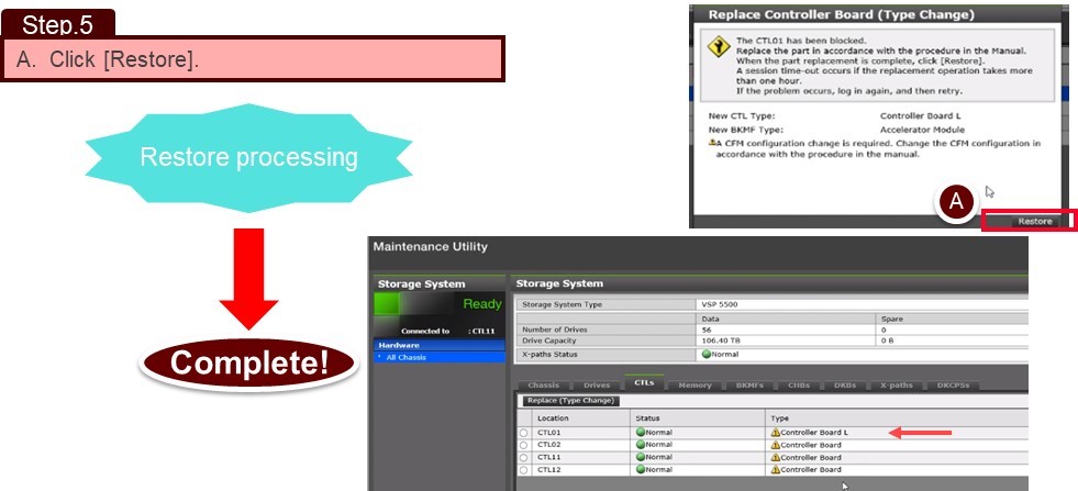 VSP 5600 Data in Place Upgrade