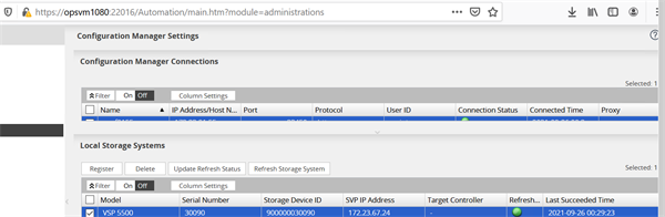 Hitachi Ops Center v10.8.0 support for Data-in-place Upgrades (VSP 5500 ...