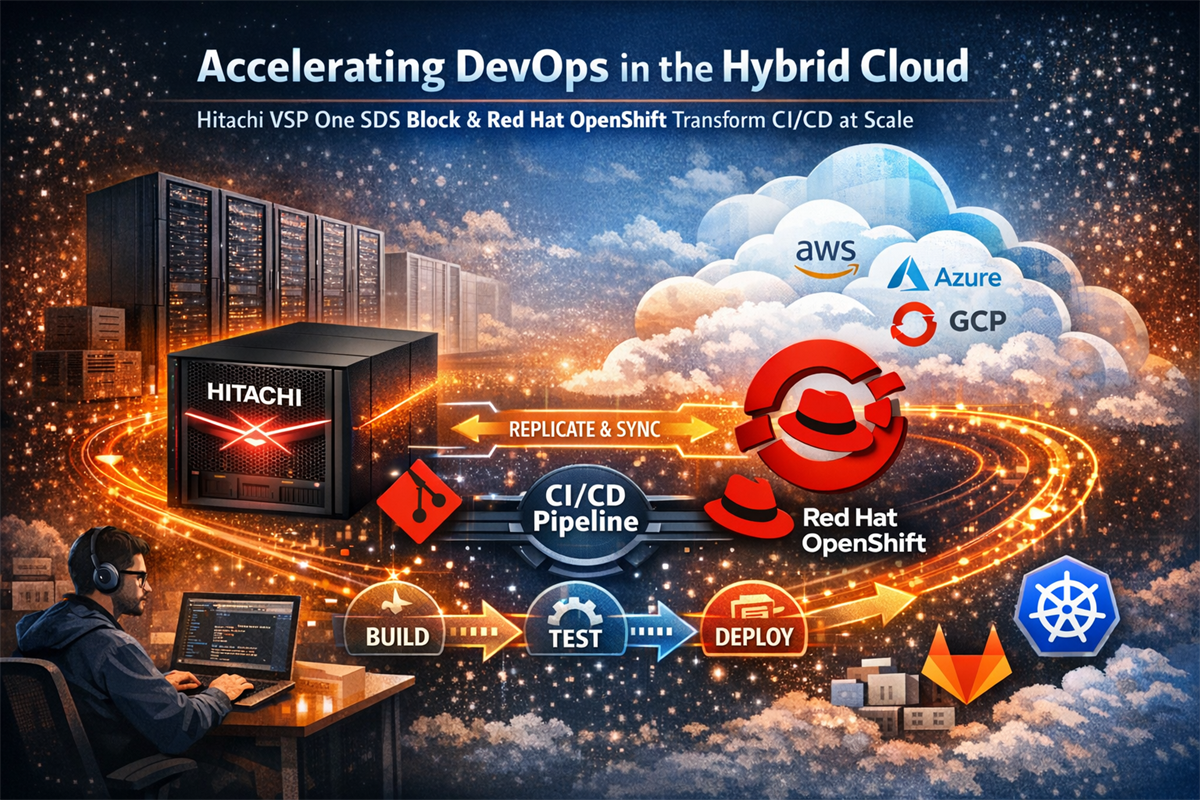 Accelerating DevOps in the Hybrid Cloud: How Hitachi VSP One SDS Block ...