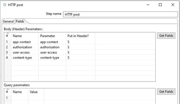 Http Post with multipart/form-data Text Json | Pentaho