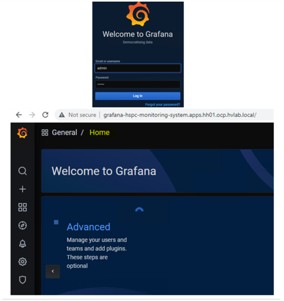 Hitachi Storage Plug-in for Prometheus Custom Dashboard on Grafana