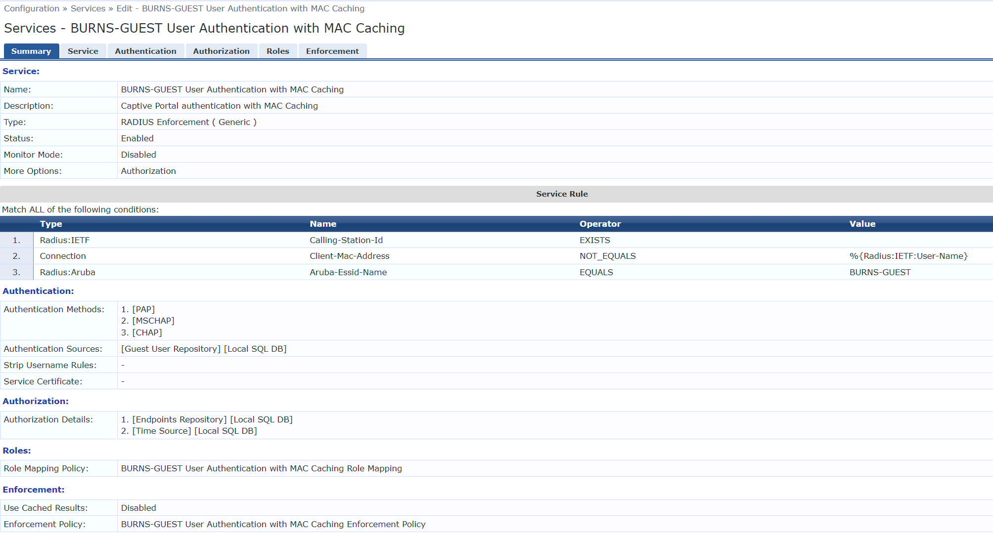 ClearPass with CoA to change VLAN | Security