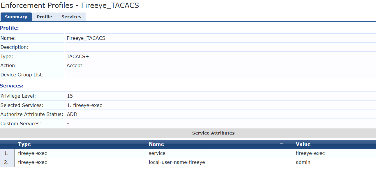 no enforcement profiles matched to perform command authorization ...