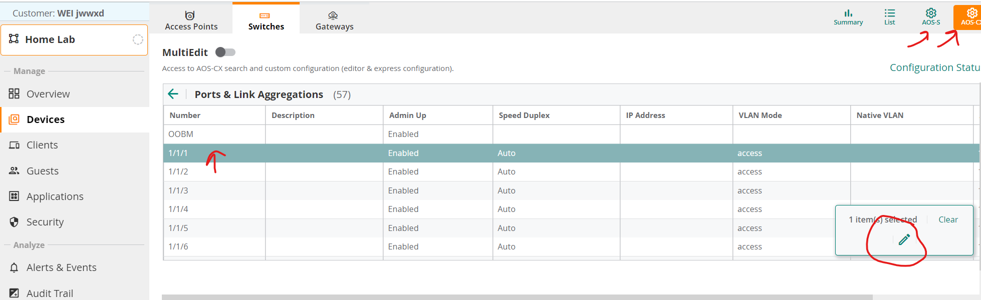 How to assign Friendly Port Names via Web UI or Aruba Central | Cloud ...