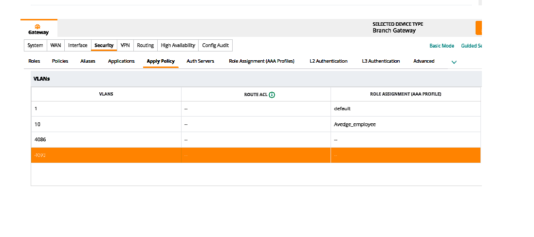 site-to-site vpn between aruba branch gateway and fortigate not working ...
