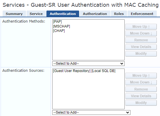 Clearpass - Guest Self Registration with MAC Caching Issue | Security