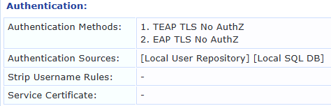TEAP with EntraID - Authentication Source Issue | Security