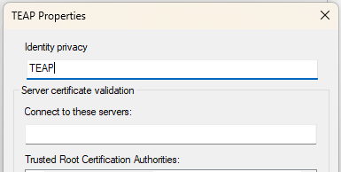 How to diverse between EAP-TEAP and Radius Proxy MSCHAPv2 | Security