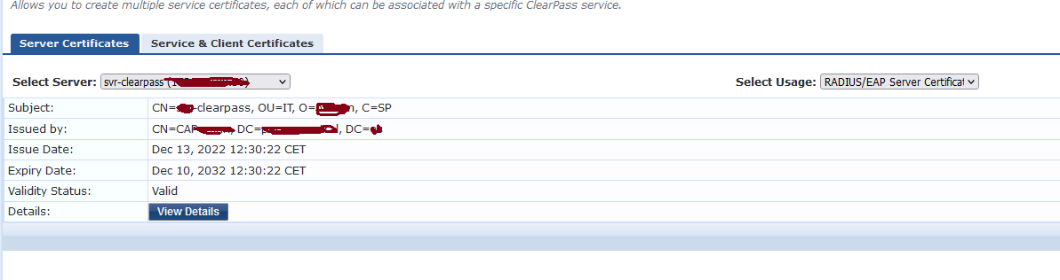 Error Suscraiber clear Pass | Security