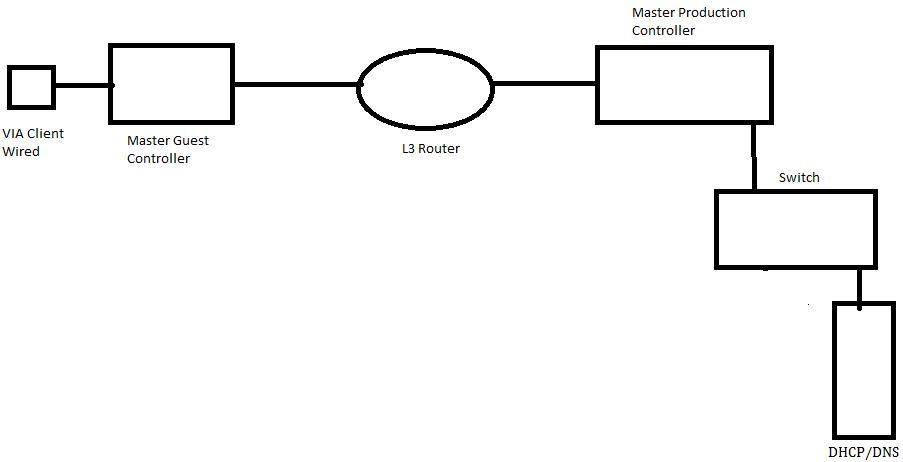 VIA client traffic not going through the VIA tunnel.