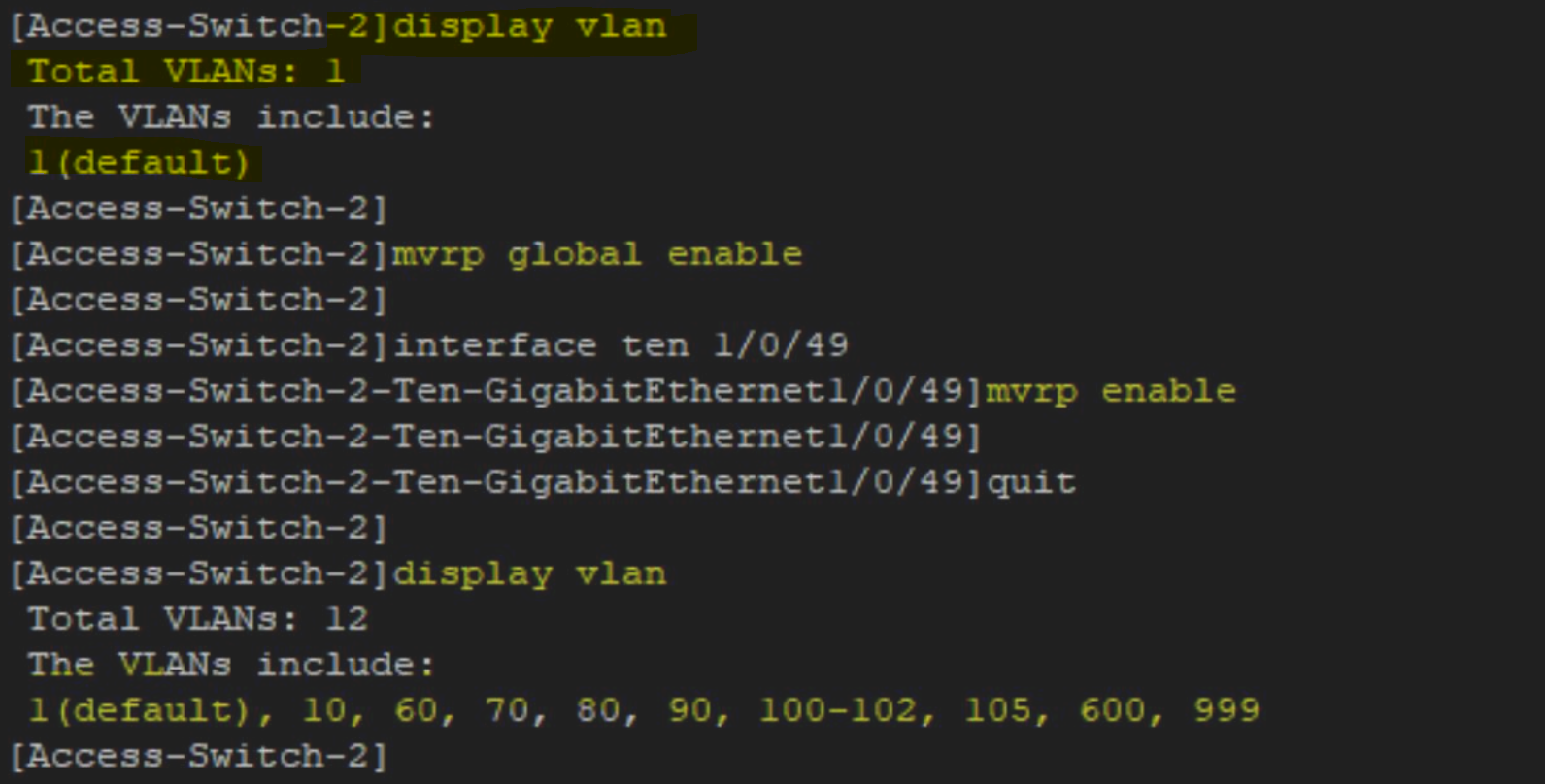 How to Create Dynamic VLAN using MVRP