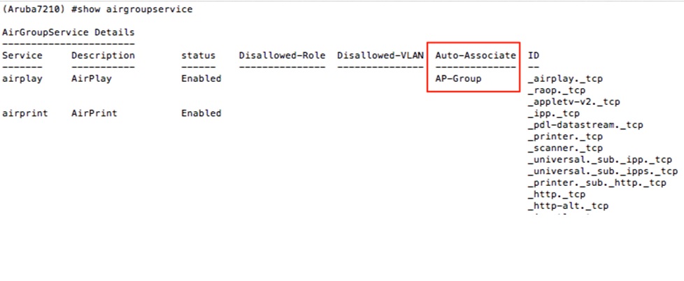 How to configure Controller based AirGroup Policies & Auto-association