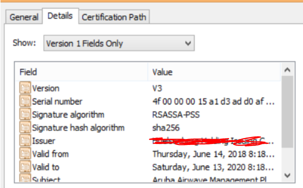 VisualRF and IAP loss communication after installing custom certificate in Airwave