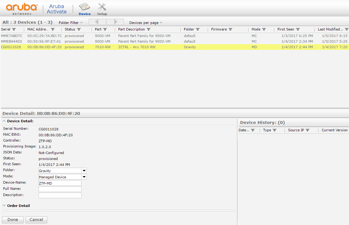 How to setup a controller using ZTP (Zero Touch Provisioning) on a MM ...
