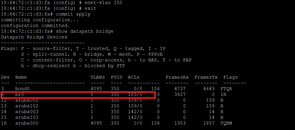 Clients connected on native vlan of mesh link are unable to get an IP ...