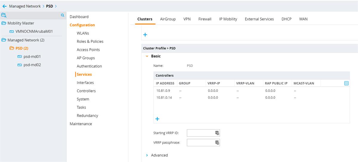 Add RAP External IP to existing cluster | Wireless Access