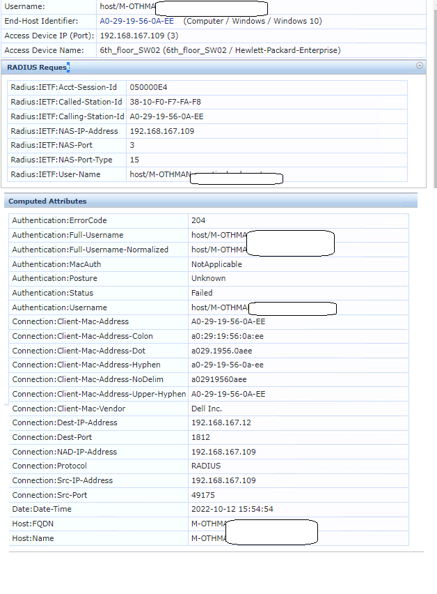 Aruba Instant ON Switch 1930 with clearpass | Security