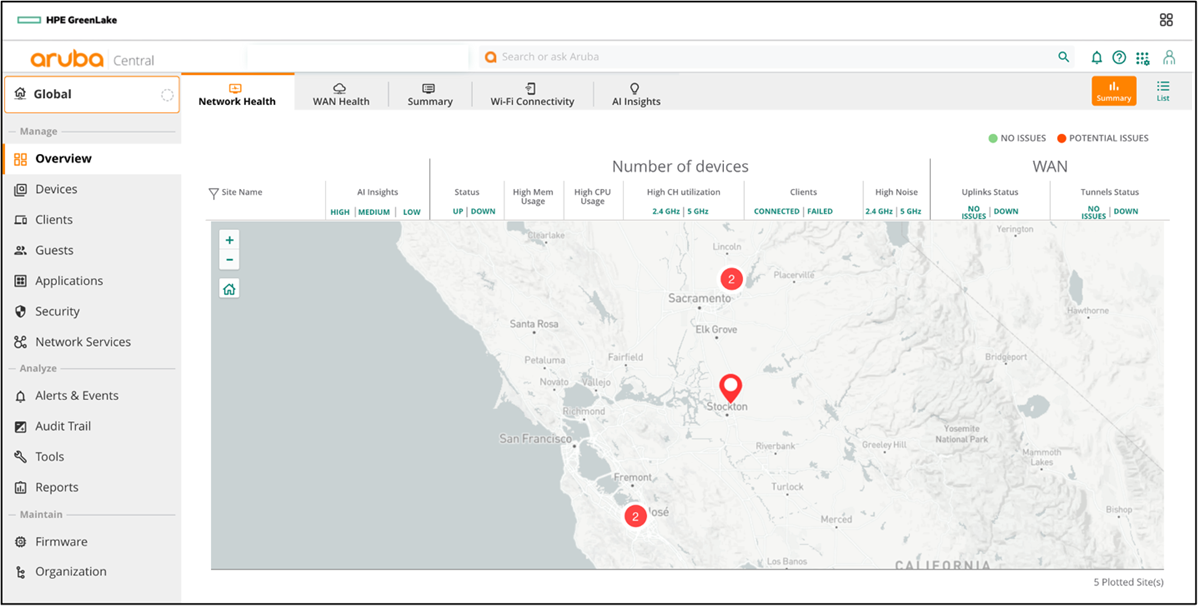 Aruba Central Is Now Part of HPE GreenLake | Cloud Managed Networks