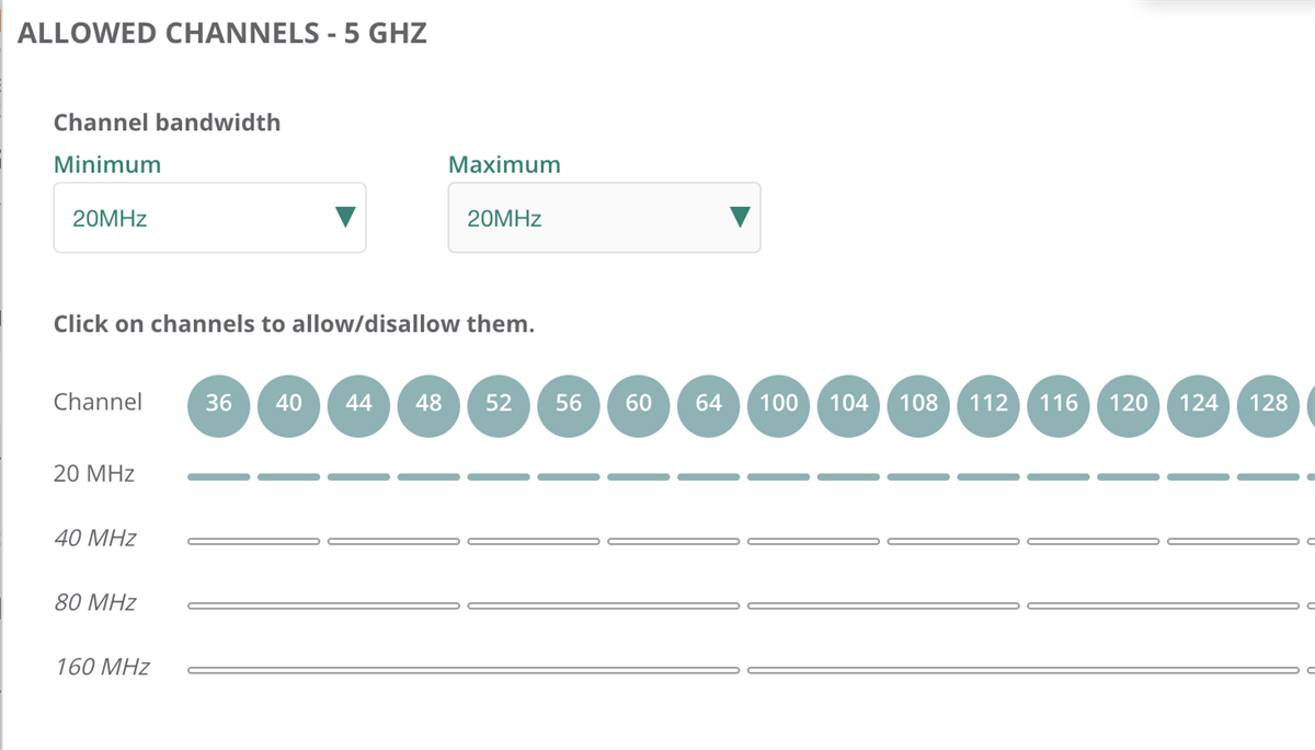 【設定方法】6GHz帯80MHz幅（5GHz帯20MHz） | 日本語フォーラム