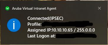 Netmask for VIA client on MC | Wireless Access
