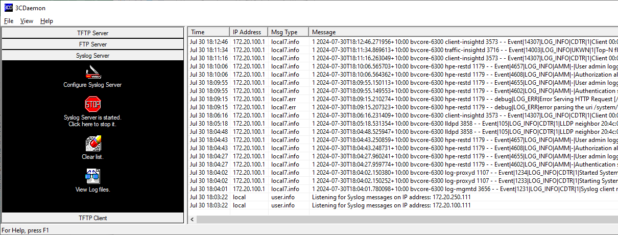 Howto: Using Syslog Filters when Troubleshooting | Wired Intelligent Edge