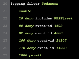 Howto: Using Syslog Filters when Troubleshooting | Wired Intelligent Edge