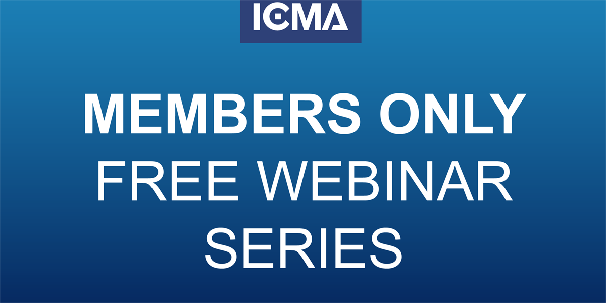 Upcoming Events - International City/County Management Association