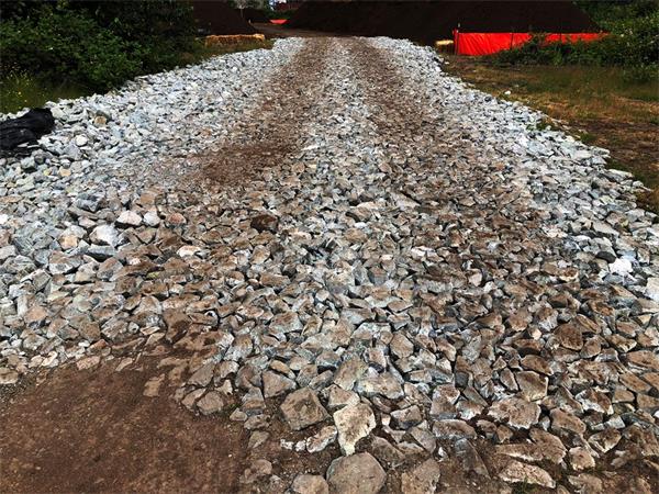 Rock Construction Entrance