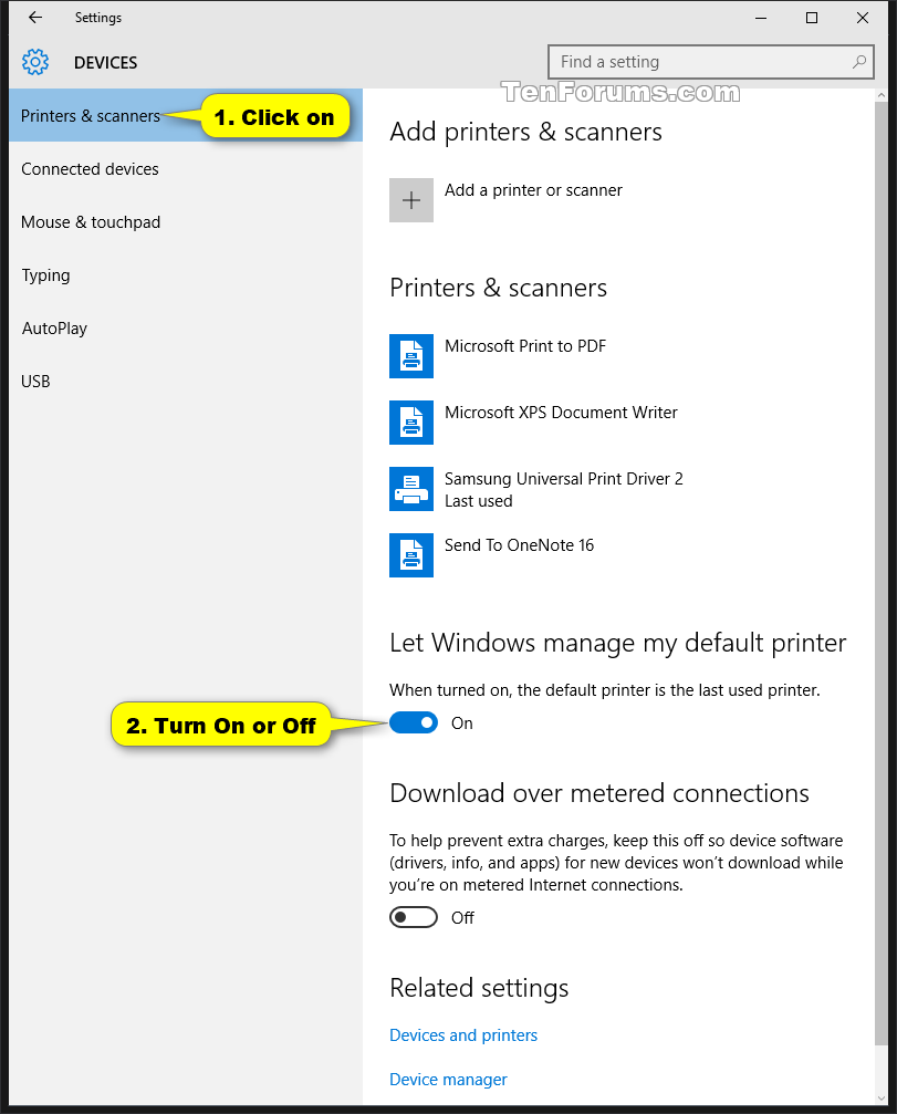 ILTA Tip Of The Week Changing Windows 10 Printer Default Settings