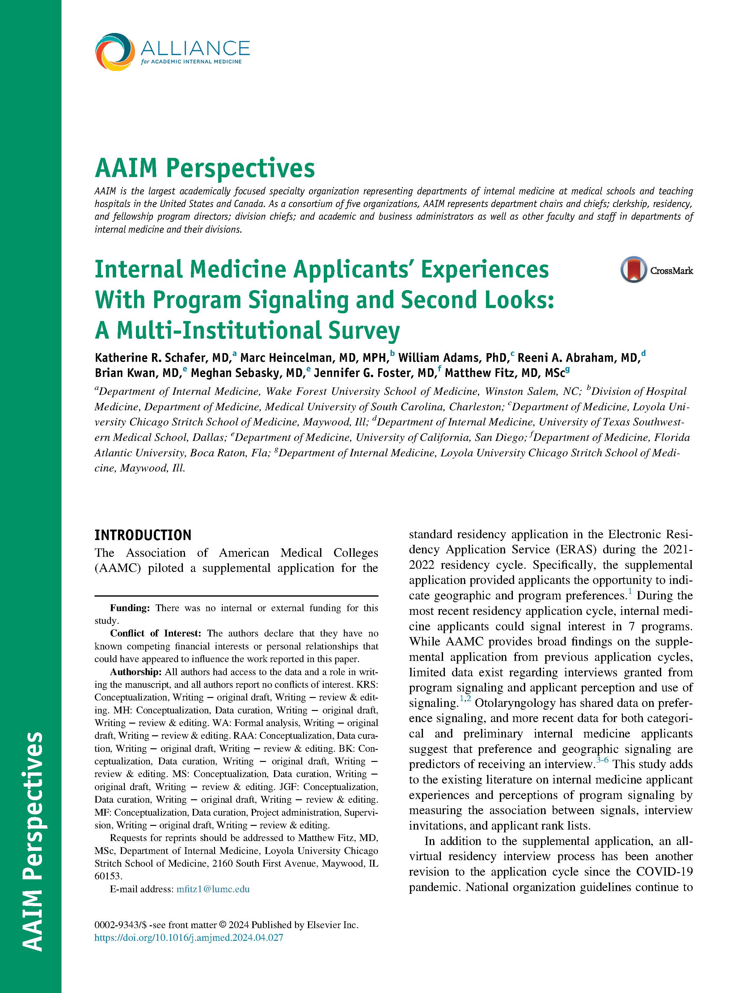 Publications - AAIM