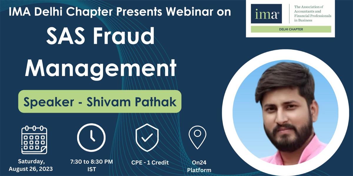 SAS Fraud Management - Delhi Chapter