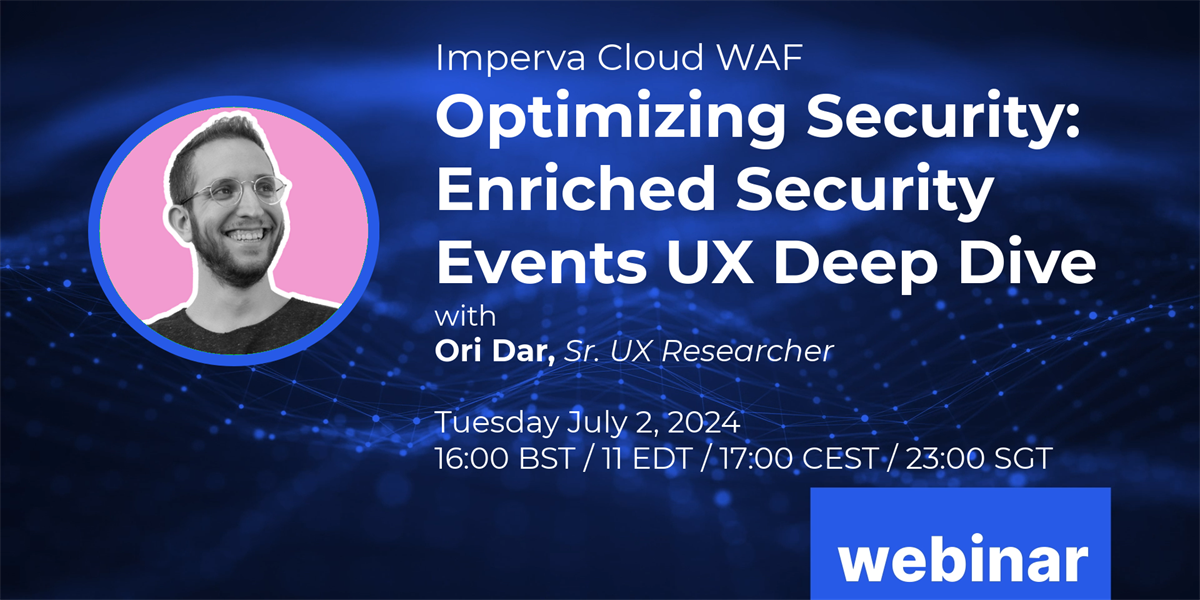 Optimizing Cloud WAF Security: Enriched Security Events UX Deep Dive ...