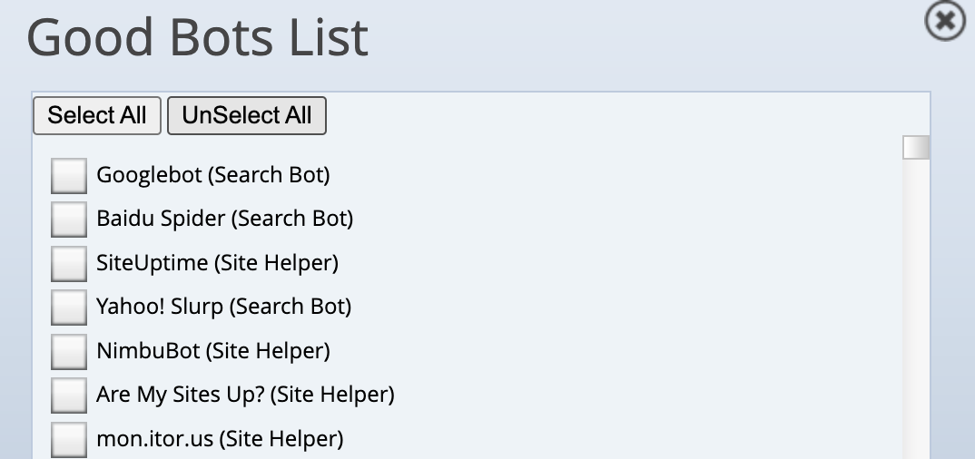 How to Block Good BOTS traffic How to Block Good BOTS traffic
