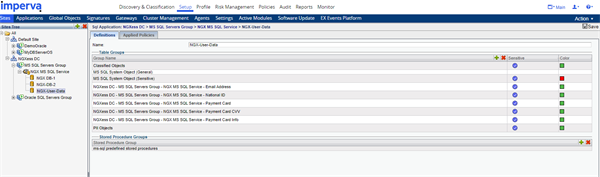 Masking Classified Data Columns in Table Groups | Imperva DAM | Imperva ...