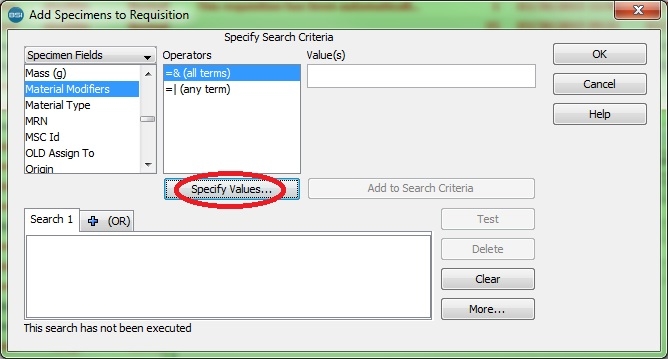Searching - BSI User's Guide