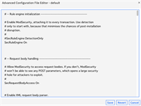How IBM Security Verify Access makes use of Web Application Firewall (ModSecurity CRS ...