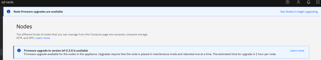Compute node firmware management made easy and seamless on IBM Spectrum ...