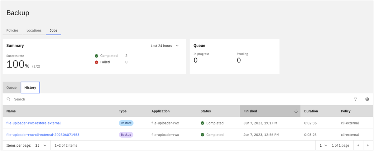 IBM Storage Fusion Backup as Code