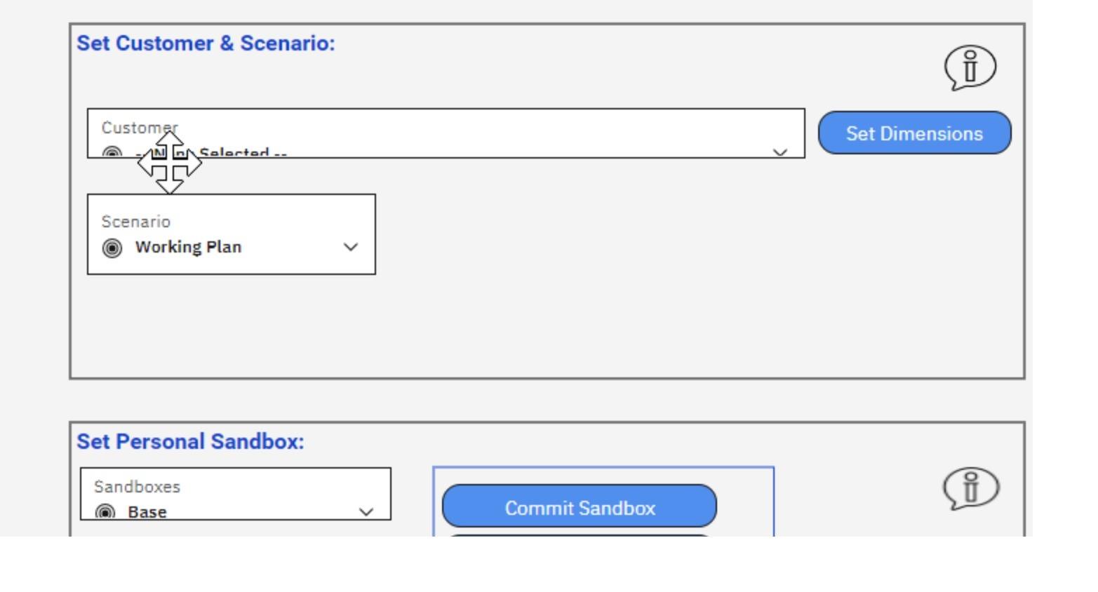 PAW 90: after enabling "Use new selector visualization" feature ...