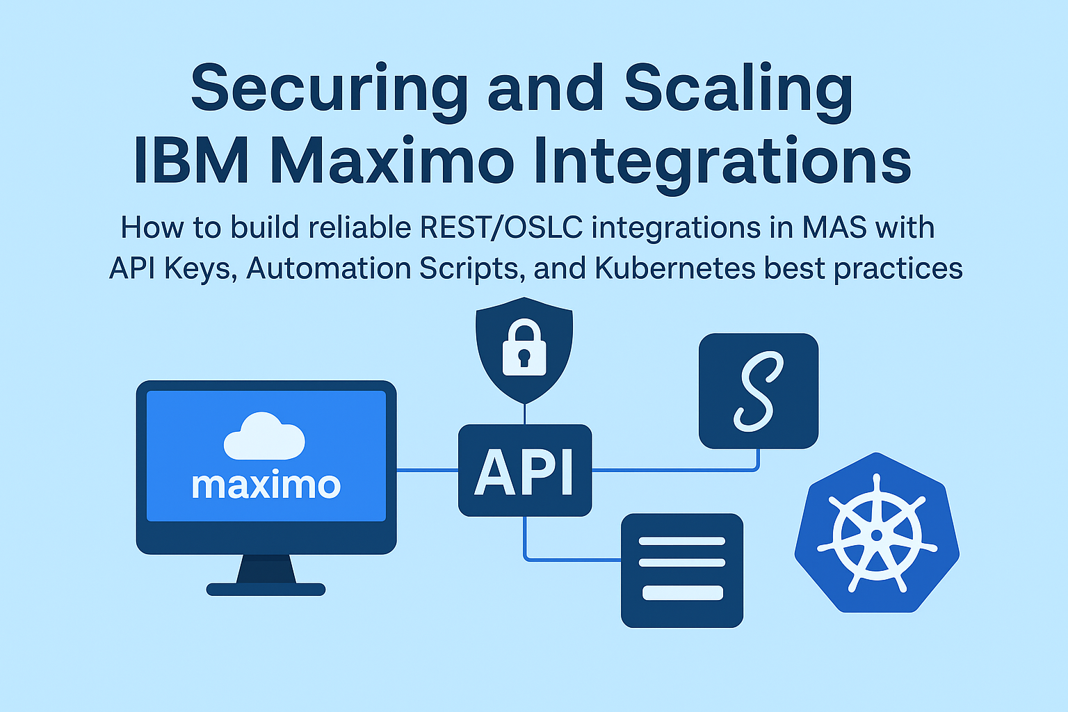 Enhancing Security, Performance, and Maintainability of REST/OSLC Integrations in IBM Maximo ...