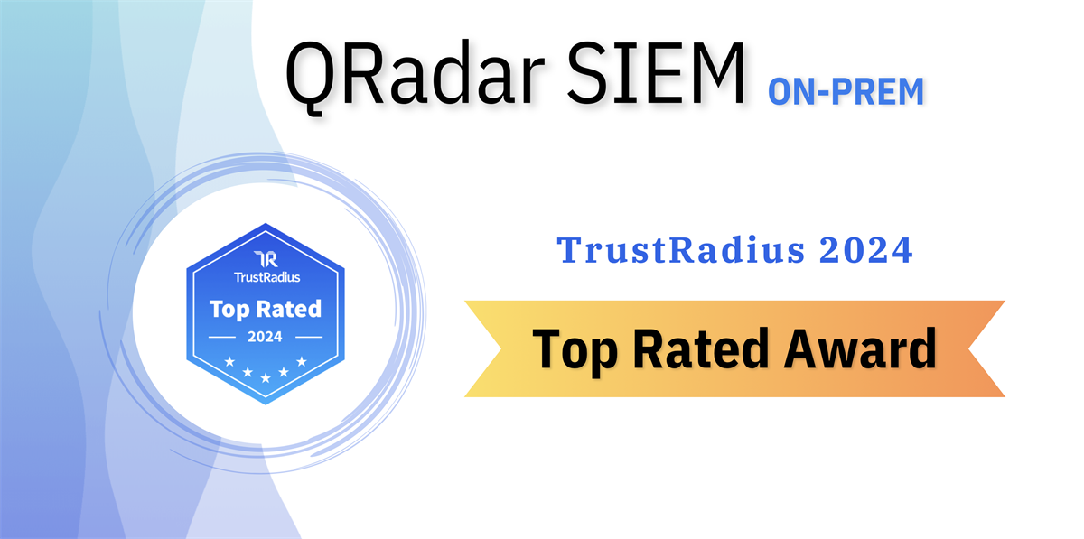 QRadar SIEM On-Prem: Award-Winning Excellence in SIEM Leadership