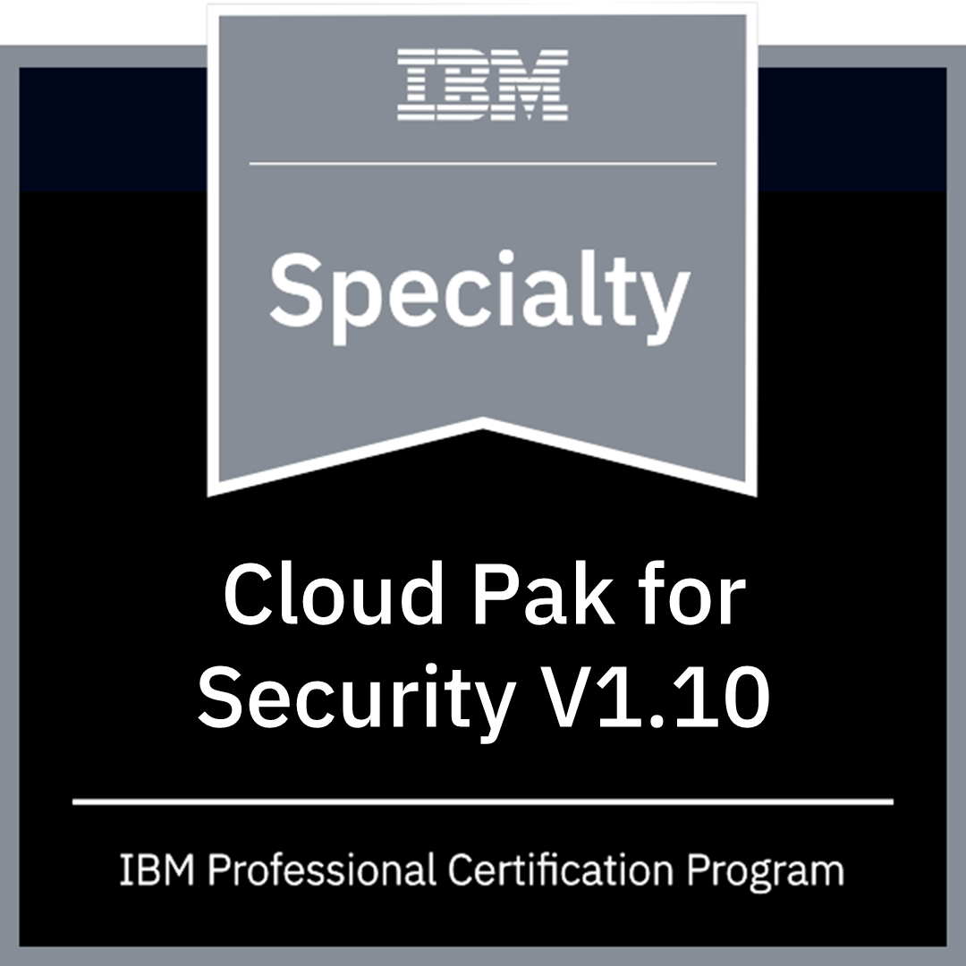 New IBM Cloud Pak for Security V1.10 certifications
