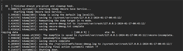 Linux kernel crash-dump mechanism ( KDUMP and FADUMP )