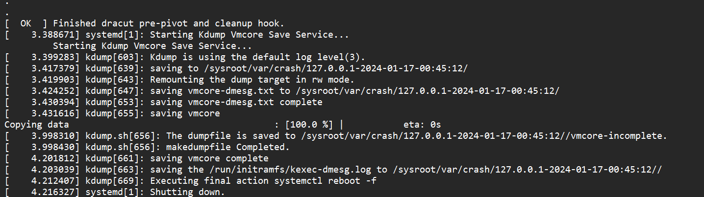 Linux kernel crash-dump mechanism ( KDUMP and FADUMP )