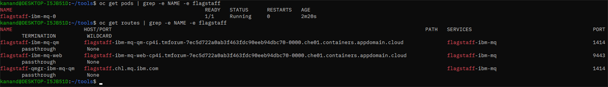 Recipe: Connect to MQ on CP4I with RFHUtil