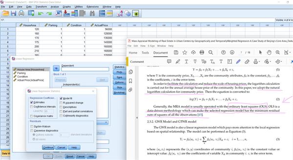 SPSS 26: How to specify which technique is used to get the minimum ...