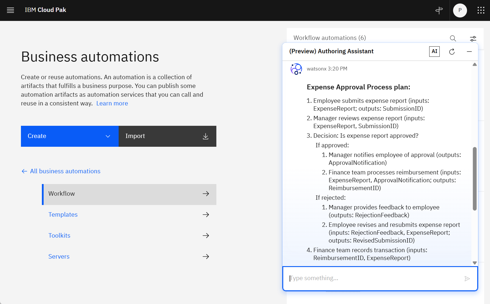 Introducing the Authoring Assistant in IBM Business Automation Workflow ...
