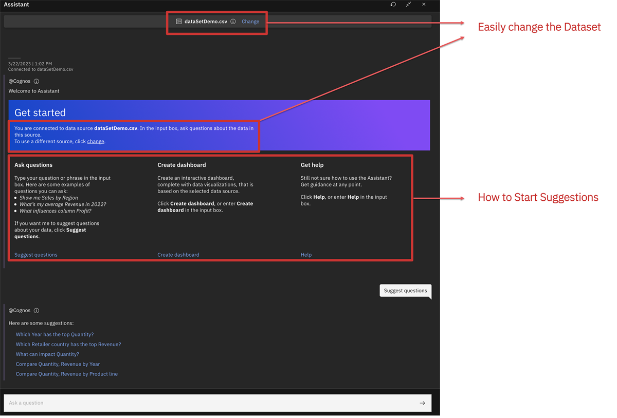 Cognos Analytics 12.0: Meet the new Cognos Analytics Assistant