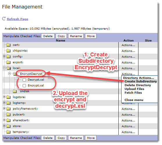 Recipe: IBM DataPower - Encryption and Decryption Multi-Protocol Gateway Service